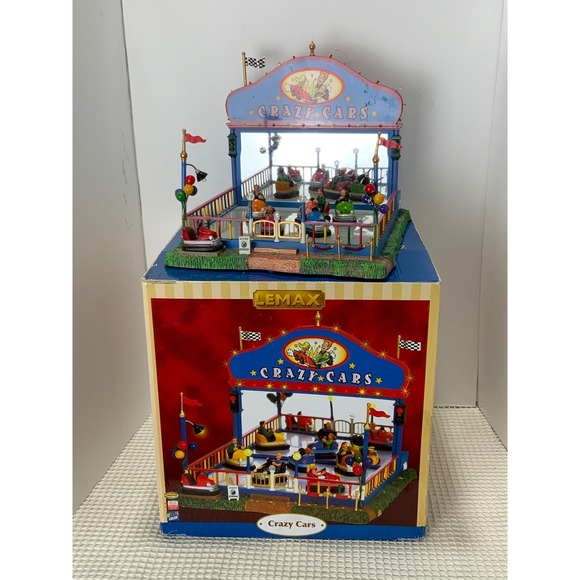 Lemax | Holiday | Lemax Carnival Collection Crazy Cars Working | Poshmark